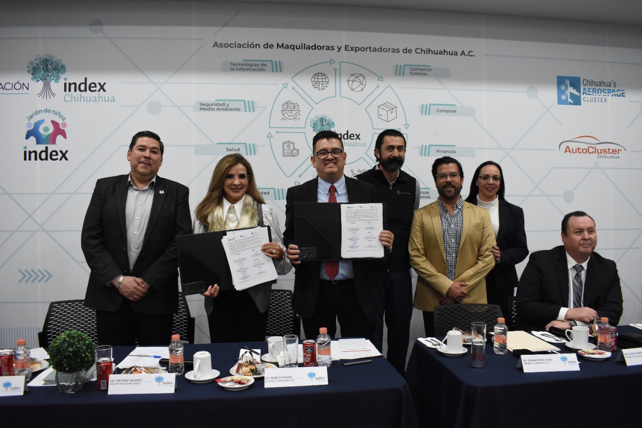 Firman CONALEP e INDEX Chihuahua convenio de colaboración en beneficio del alumnado y de las ...